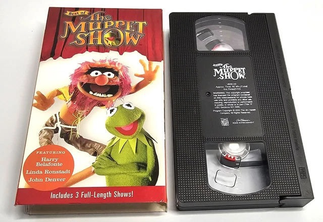 BEST OF THE Muppet Show VHS 2000 Harry Belafonte Linda Rondstadt John ...
