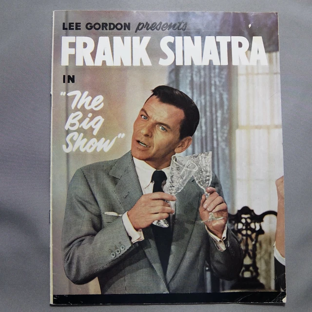 FRANK SINATRA (RED Norvo) Australian Tour Program 1959 $45.00 - PicClick AU