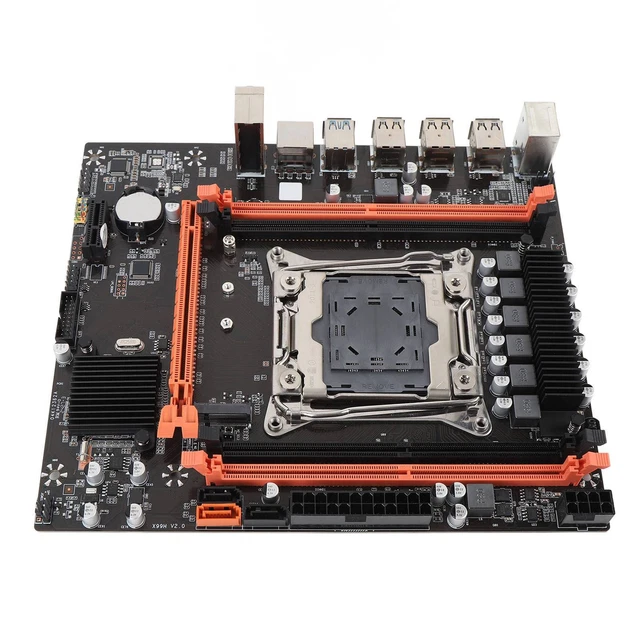 X99H MOTHERBOARD 4 DDR4 LGA2011 3 Computer Desktop Motherboard USB3.0/M ...