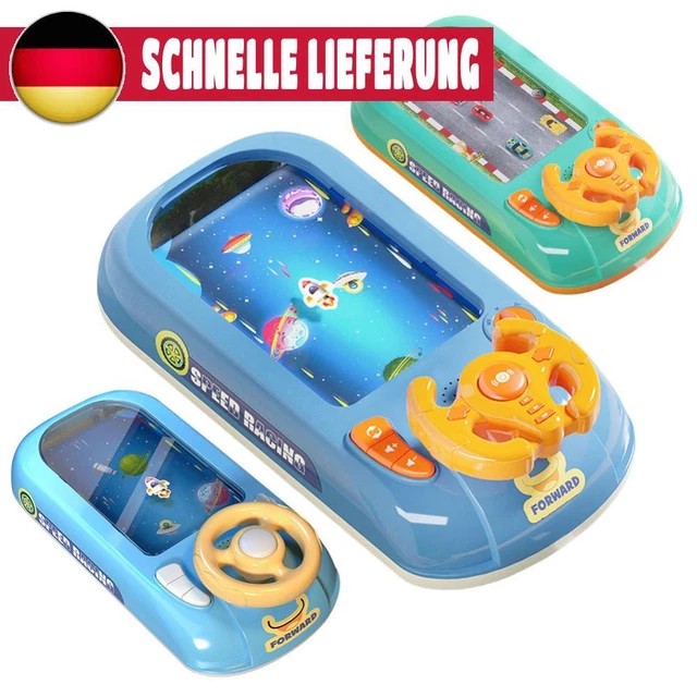 MUSICAL RACE CAR Toy Battery Operated Wheel Simulation Driving Toy for ...