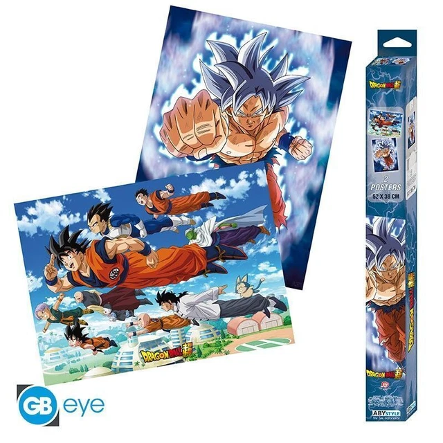 ABYSTYLE - DRAGON Ball Super Goku Chibi Poster Set Poster Karton 2021 ...