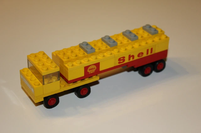 LEGO LEGOLAND 621-2 Shell Tanker Truck Tankwagen LKW komplett 1970 EUR ...