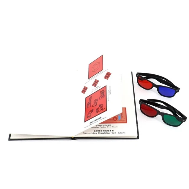 RANDOM DOT STEREOGRAM Vision Test Chart for Astigmatism and Color ...