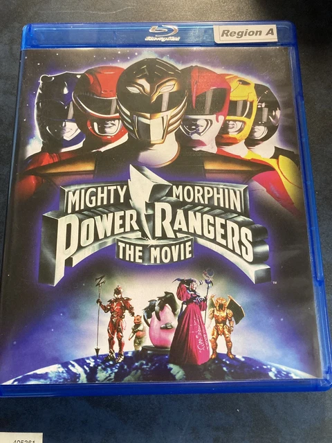 MIGHTY MORPHIN POWER Rangers le film Blu-ray Shout Factory OOP Reg A ...
