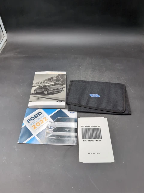 2022 FORD MUSTANG Car Owners Operator Manual GT Premium OEM Factory ...