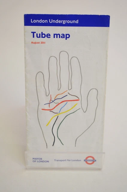 LONDON UNDERGROUND TUBE Map September 2009 £3.00 - PicClick UK