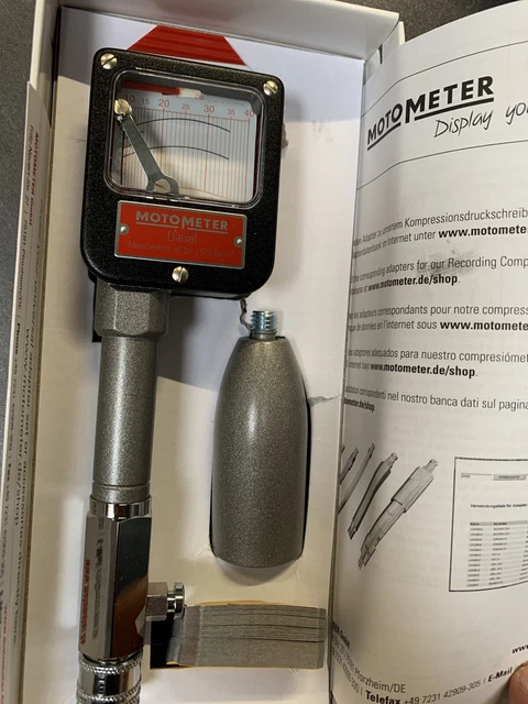 KOMPRESSIONSDRUCKSCHREIBER KPS 40BAR Diesel Motoren Motometer ...
