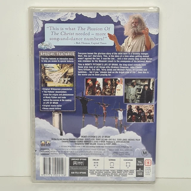 MONTY PYTHON X3 New & Sealed Life of Brian Meaning of Life Holy Grail ...