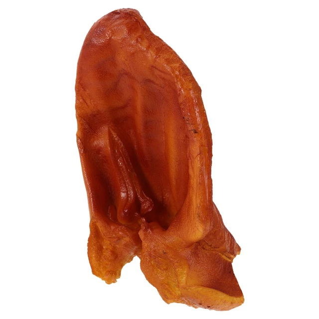 SIMULATED PIG EAR Toys Animal Ears Fake Food Realistic Artificial ...
