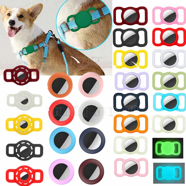 AIRTAG DOG COLLAR Holder for Apple Air Tag Protective Cat Collar Bag ...