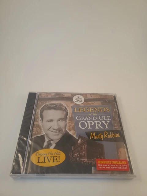 GRANDE OLE OPRY: Marty Robbins by Marty Robbins (CD, Oct-2007, Time ...