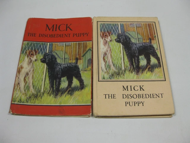 VINTAGE LADYBIRD BOOK, Mick the Disobedient Puppy, Dust Jacket, 497 ...