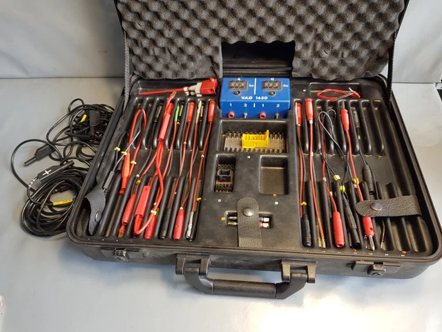 ORIGINAL VW AUDI VAG 1594C Spezialwerkzeug Elektro Messkoffer mit VAG ...