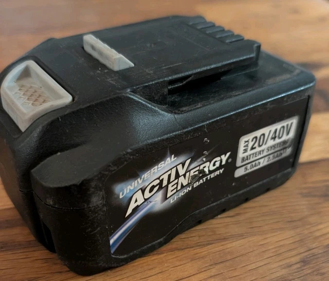 FERREX ACTIV ENERGY Battery 20v/40v 5Ah/2.5Ah Li-ion used great ...