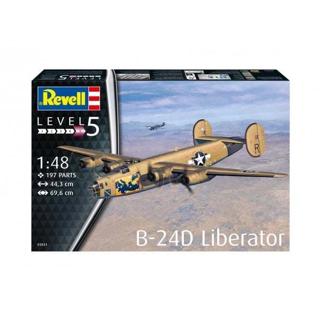 REVELL 1/48 WW2 US B-24 Liberator bomber aircraft model kit £78.99 ...