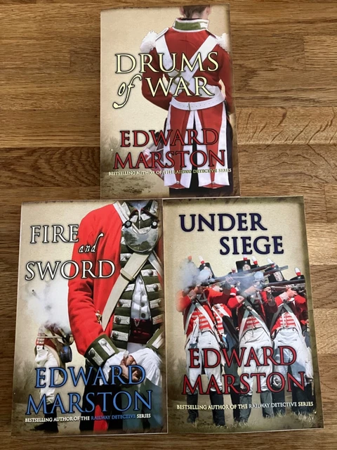 3 X EDWARD Marston Books - Captain Rawson Series - Good Condition EUR 3 ...