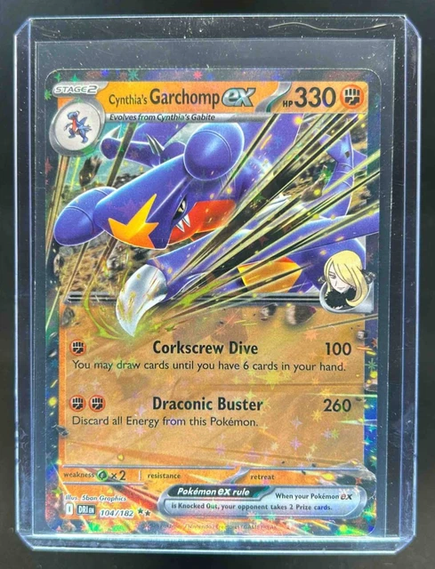 2025 POKEMON SV Destined Rivals Cynthia's Garchomp ex #104/182 £1.68 ...