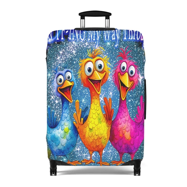LUGGAGE COVER, CHICKENS, WTFing my way through, awd-1690 $24.79 ...