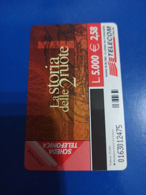 SCHEDA TELEFONICA MOTO&NORTON COMMANDO PR #PHONECARD ITALY MOTORCYCLE ...