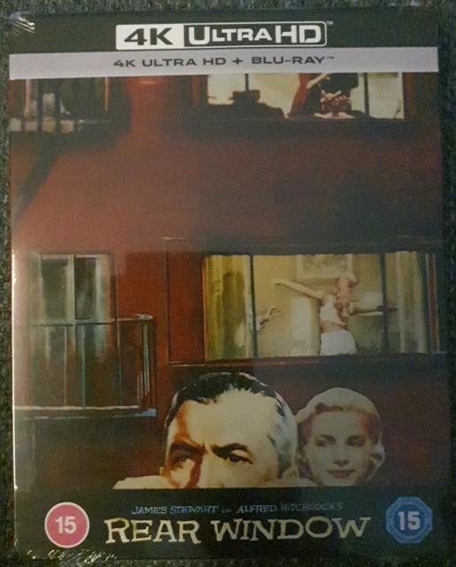REAR WINDOW 4K + Blu-ray Steelbook - UK Release Limited Edition Brand ...