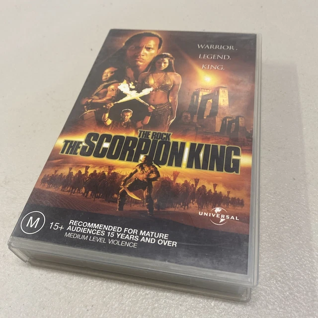 THE SCORPION KING VHS Ex Rental Big box $14.50 - PicClick AU