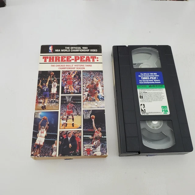 NBA CHICAGO BULLS Michael Jordan VHS Tapes - Set of 5 - 1990s ...