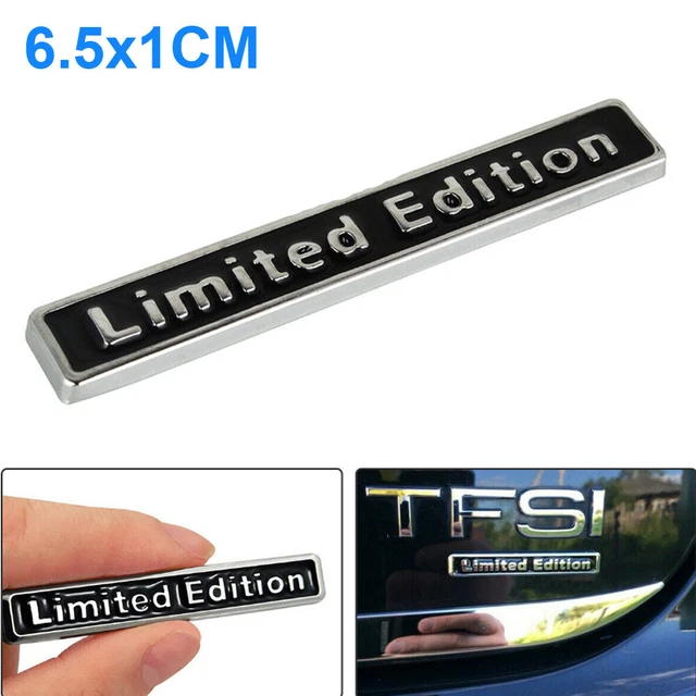 3D METAL LIMITED EDITION Logo Car Sticker Emblem Badge Decal Sticker ...