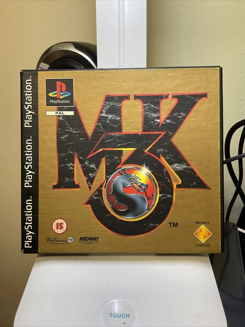 MORTAL KOMBAT 3 MK3 Sony PlayStation 1 Ps1 Cardboard Collectors Game ...