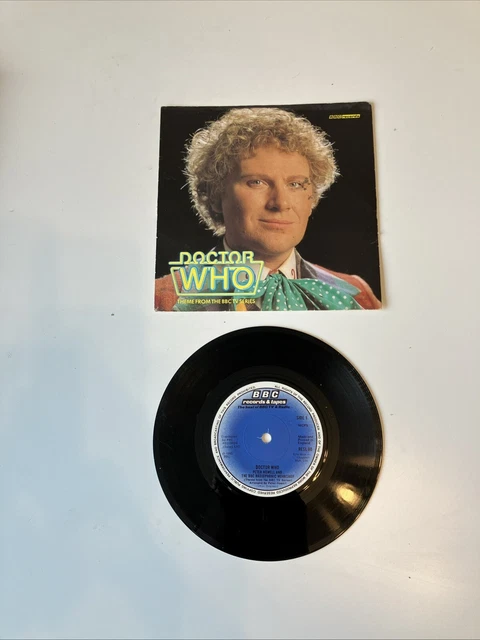 DOCTOR WHO PETER HOWELL BBC Radiophonic Workshop 45 7" 1980 Colin Baker ...