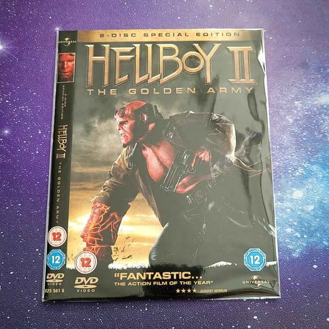 HELLBOY 2 THE Golden Army Special Edition (DVD, 2008) DISC'S AND SLEEVE ...