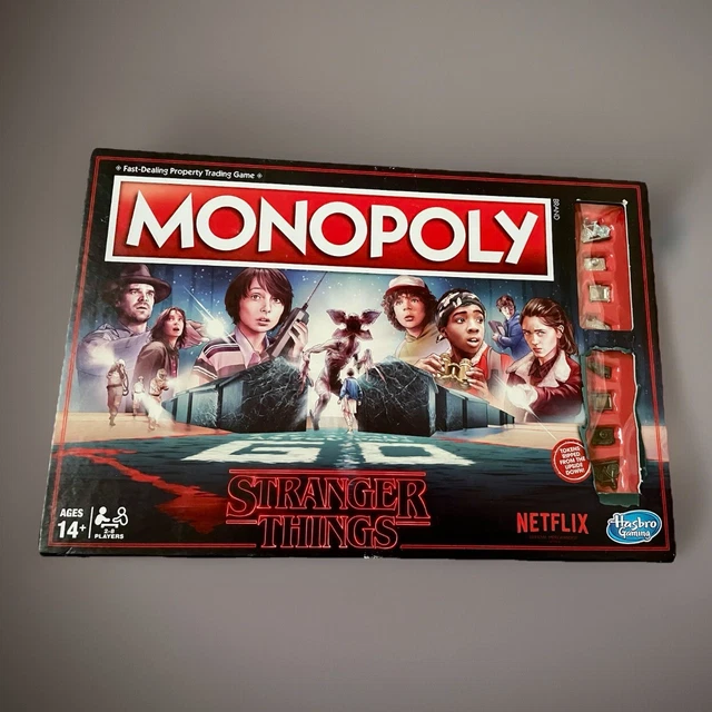 MONOPOLY STRANGER THINGS Hasbro Gaming Edition Board Game £9.75 ...