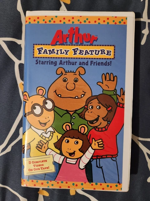 ARTHUR FAMILY FEATURE (Clamshell VHS) - Good - FREE SHIPPING! $39.95 ...