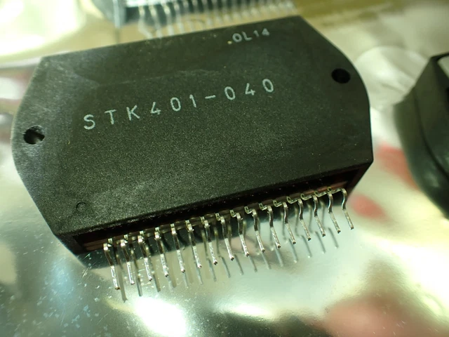 STK401-040 SANYO 25W x 2 Two-Channel AF SPLIT Power Amplifier STK401030 ...