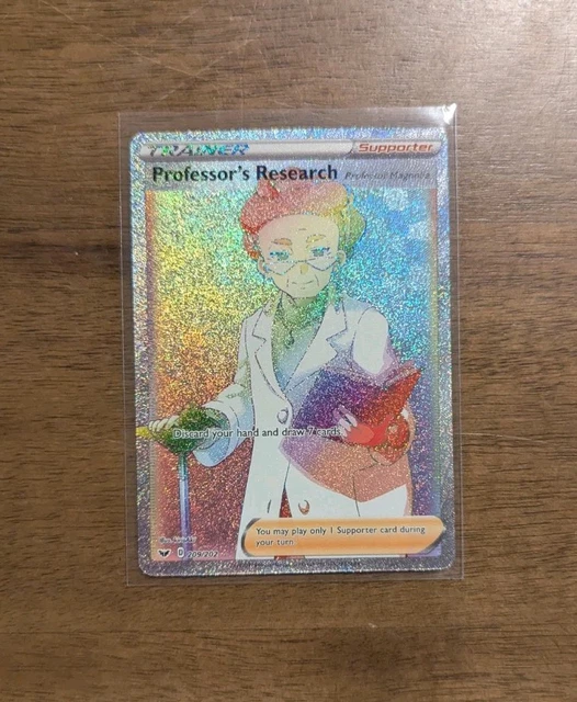 PROFESSOR'S RESEARCH 209/202 - Sword & Shield Base Set - Rainbow Hyper ...