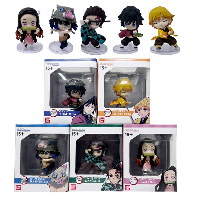 DEMON SLAYER ANIME Mini Figurine IN Vinyl Sammlerstück Bandai Chibi ...