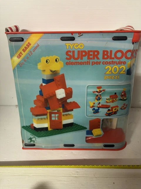 TYCO SUPER BLOCKS 202 Pz COSTRUZIONI NUOVO PERFECT!!!! EUR 39,90 ...