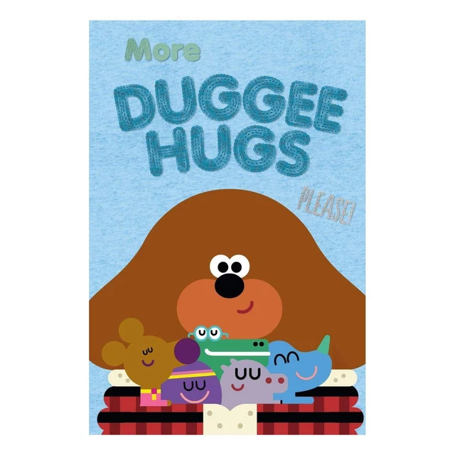 HEY DUGGEE CÂLINS Couverture Souple en Polaire Enfants Salle de Jeux ...