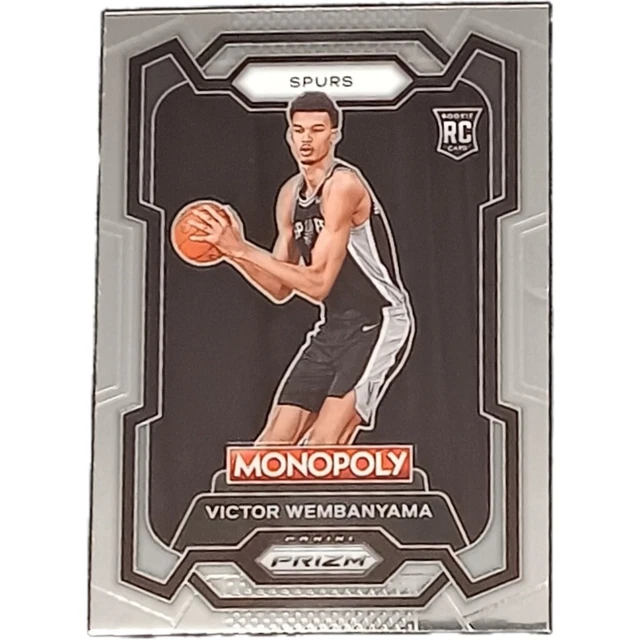 2023-24 VICTOR WEMBANYAMA RC Panini Prizm Monopoly 81 SanAntonio Spurs ...