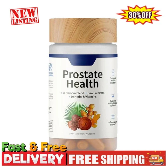 PROSTATE HEALTH CAPSULES Natural Support for Men’s Wellness 30/60/90 ...