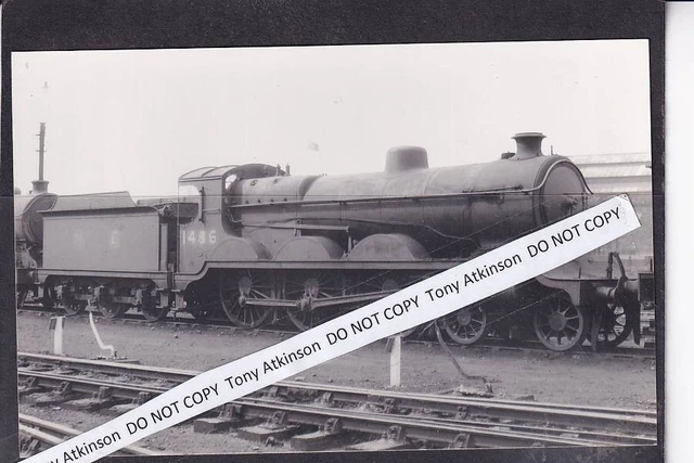 LNER EX GCR - B4 Class 4-6-0 No. 1486 @ Gorton - Vintage Image ...