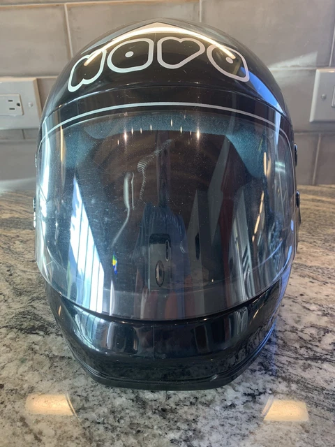 VINTAGE NAVA FULL Face Motorcycle Helmet Size L Integralnava 2 Made in ...