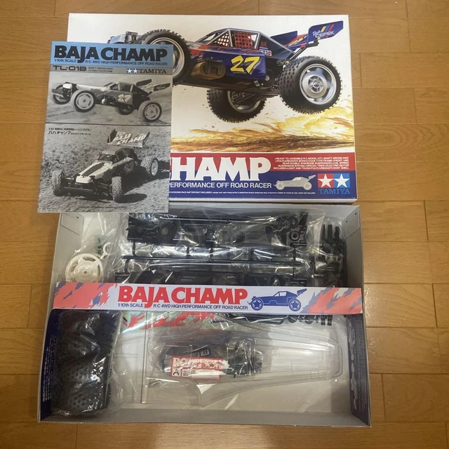 TAMIYA BAJA CHAMP Tl-01B 1/10 Scale Rc Car Off-Road Buggy Remote ...