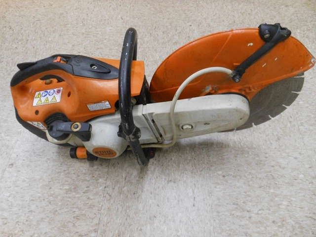 STIHL TS420 14& Gas Powered Concrete Cut-Off Saw W/ Blade - TESTED EUR ...
