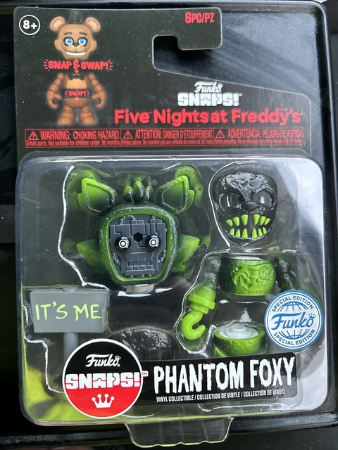 FIVE NIGHTS AT Freddys Snaps Phantom Foxy Figure Freddy FNAF Funko ...