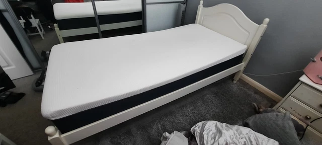 SINGLE BED FRAME with mattress used £31.88 - PicClick UK