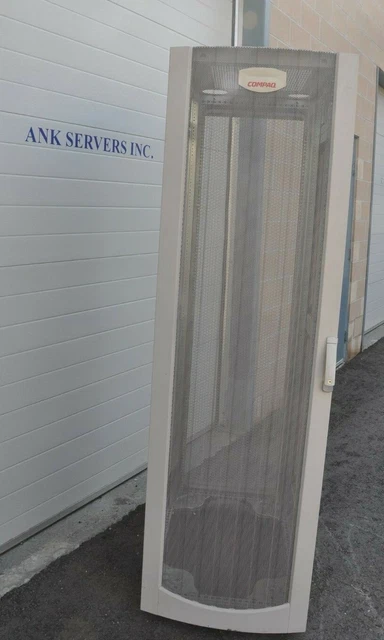 HP/COMPAQ RACK 9142 42U Universal Rack Server Cabinet - no side panel ...