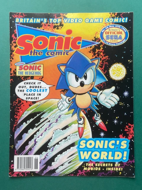 SONIC THE COMIC #26 VF (Fleetway Sega UK 1994) Sonic’s World - High ...