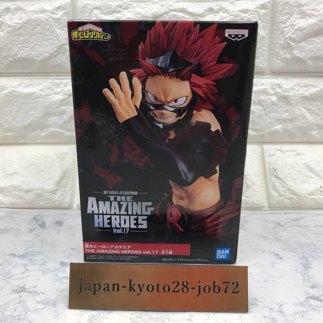 MY HERO ACADEMIA Eijiro Kirishima Figure The Amazing Heroes Banpresto New Vol.17 £30.85 ...