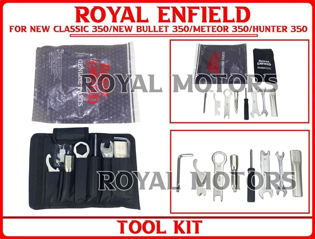 ROYAL ENFIELD TOOL KIT For New Classic 350/New Bullet 350/Meteor 350 ...