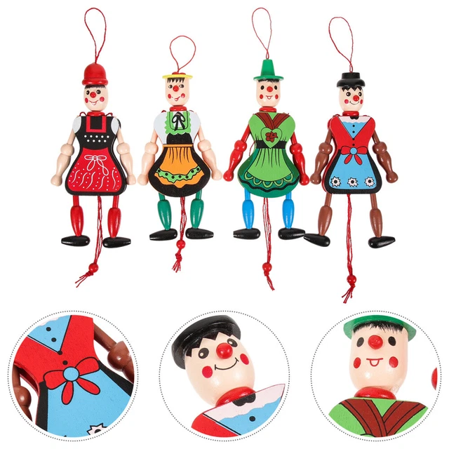 3 PCS STRING Puppet Animal Marionettes Puppets Toys for Girls Unique £ ...